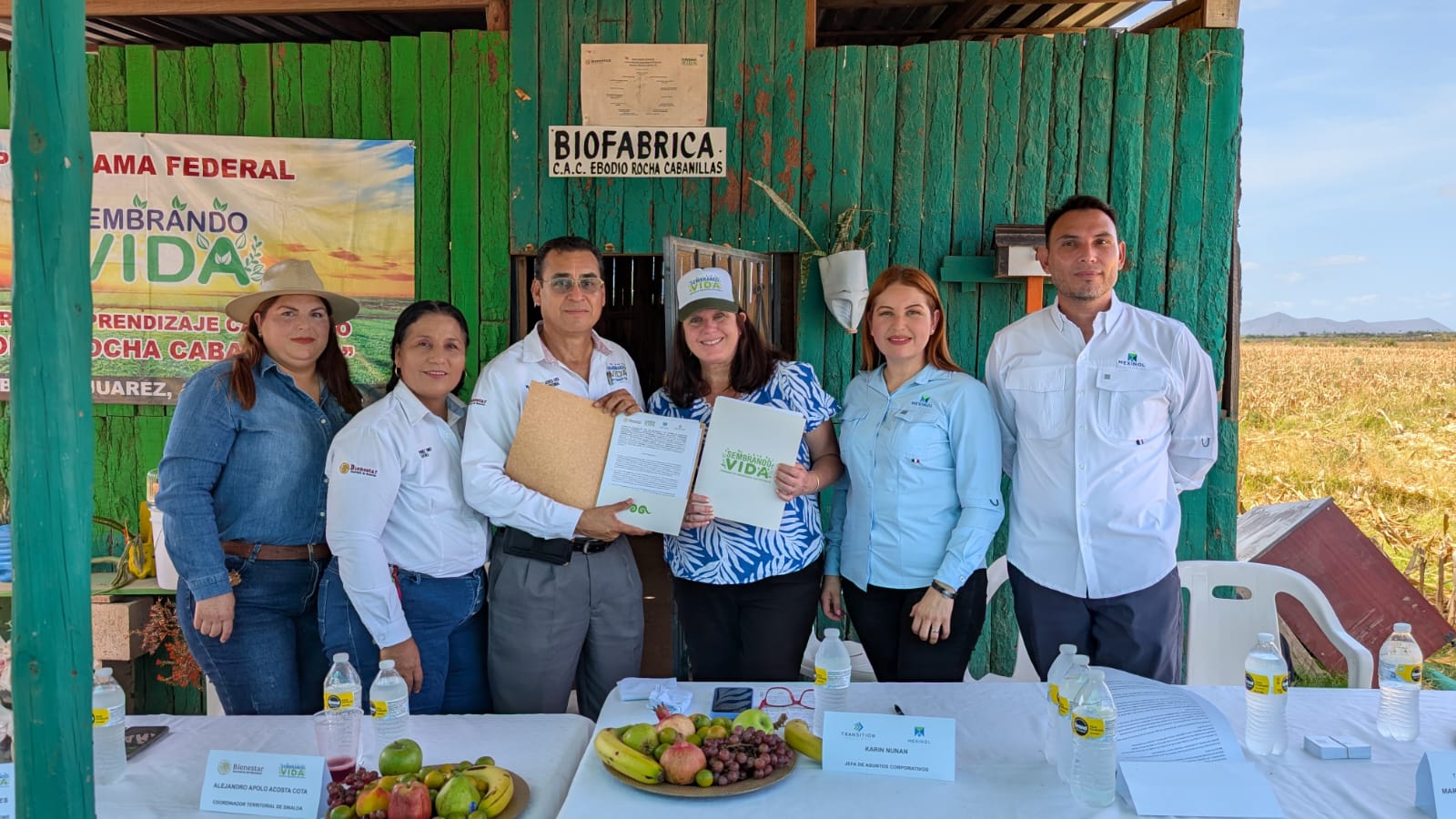 Sembrando Vida and Mexinol establish the first public-private ...